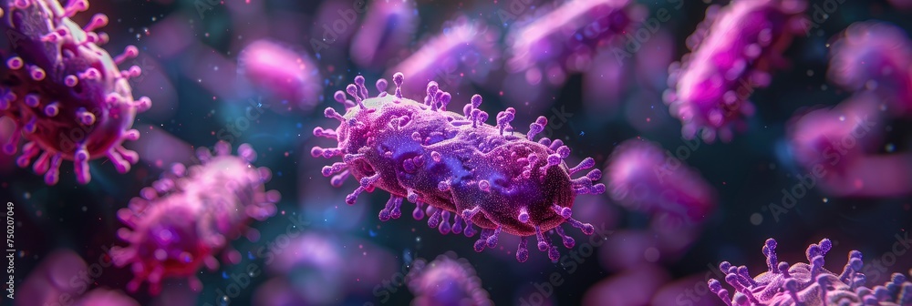 Coliform Microorganism On Human Skin Macro, Background Images , Hd ...