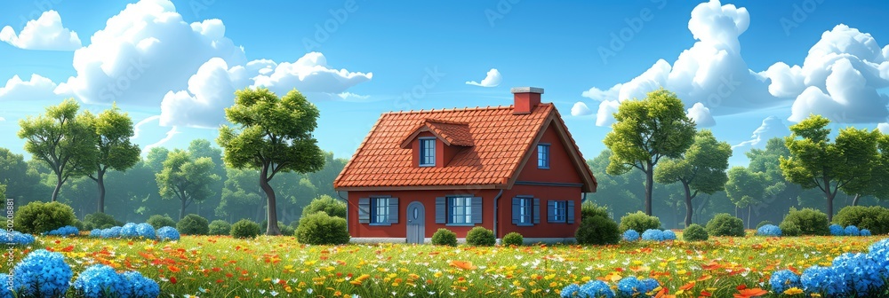 House Building Architecture Cartoon, Background Images , Hd Wallpapers ...
