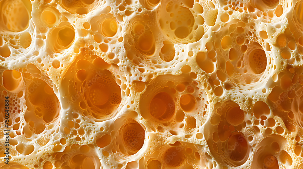 A seamless texture of a sponge, seamless, evenly sized mesh, fine mesh ...