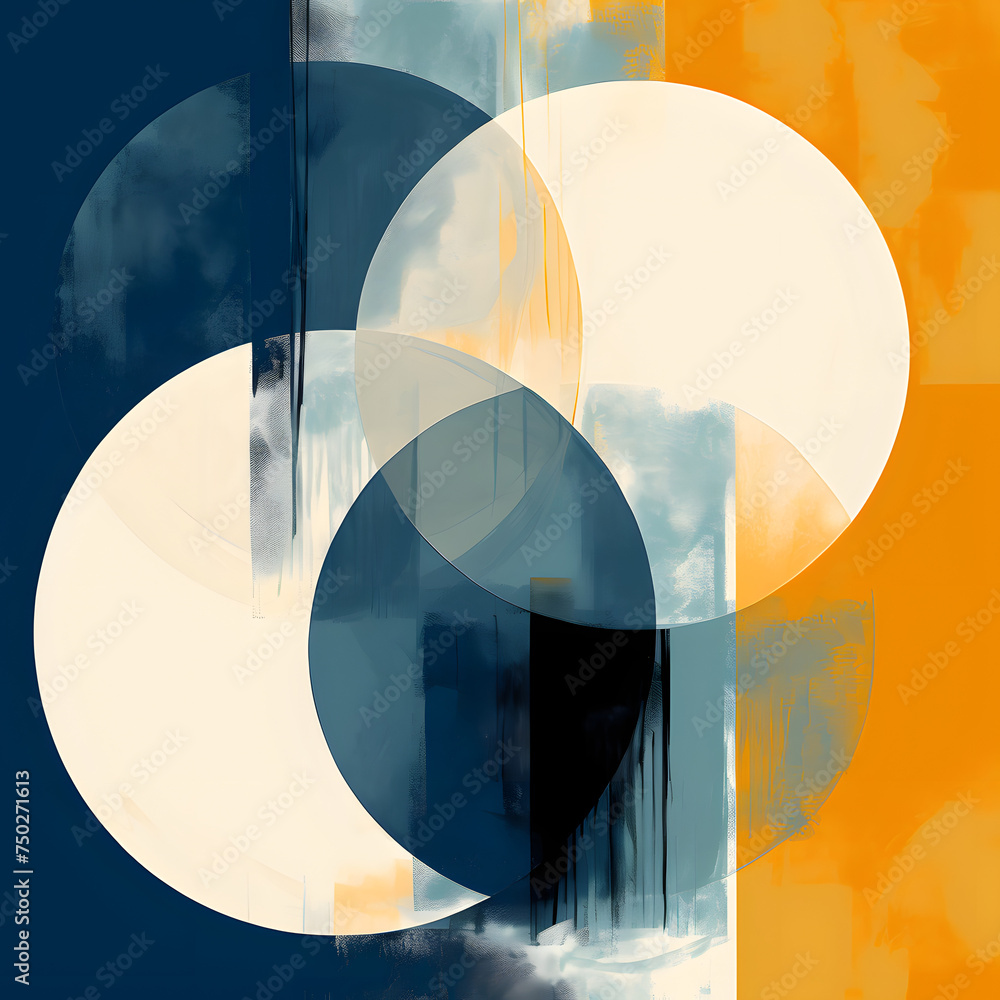 basic background with simple shapes and colors, basic shapes Stock ...