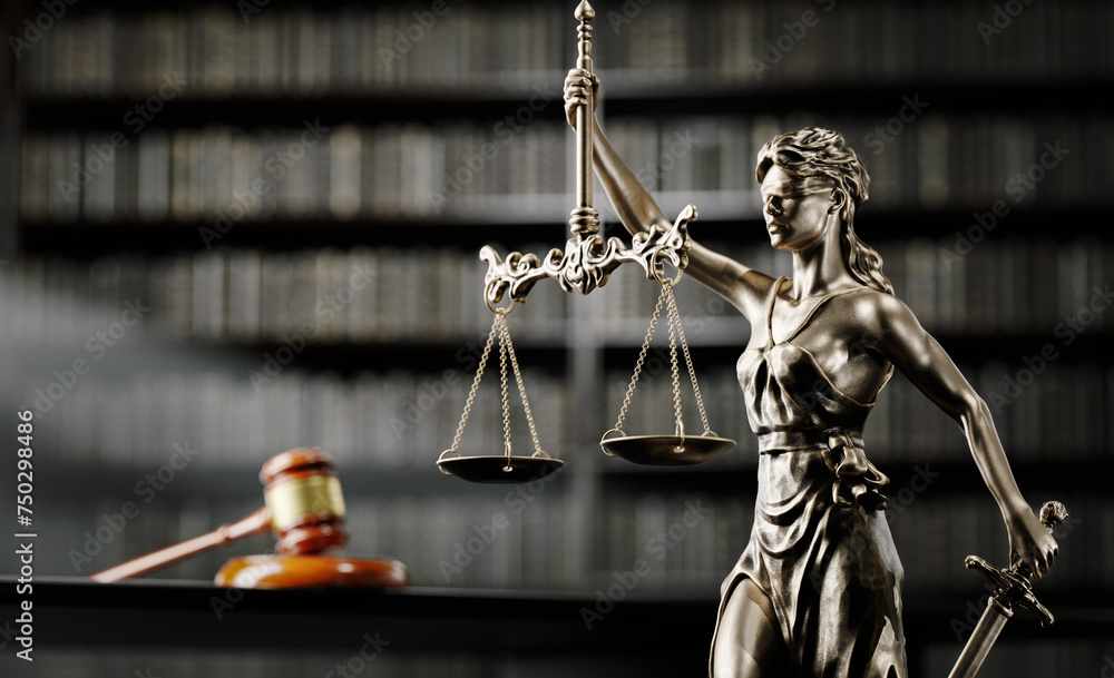 Legal Concept: Themis is the goddess of justice and the judge's gavel ...