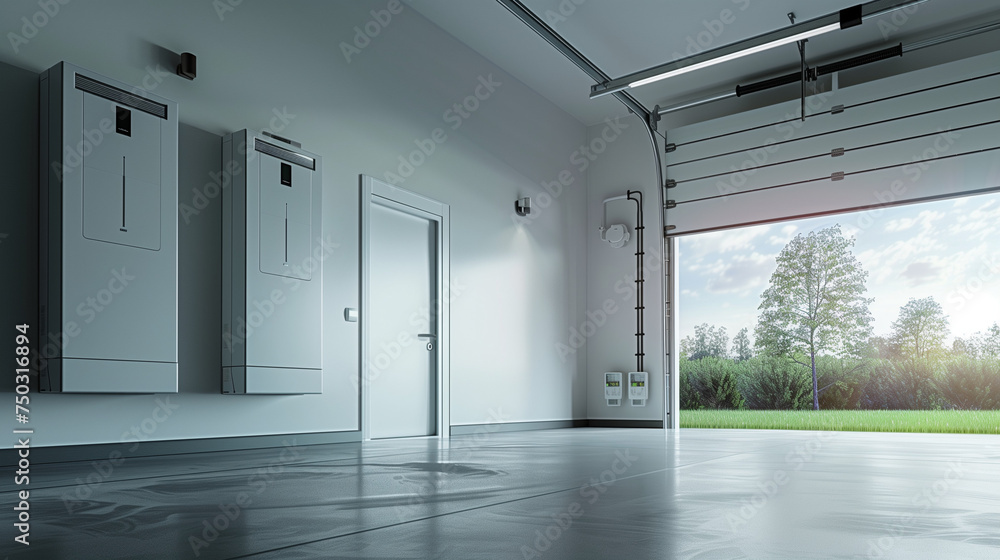 battery packs alternative electric energy storage system at home garage ...