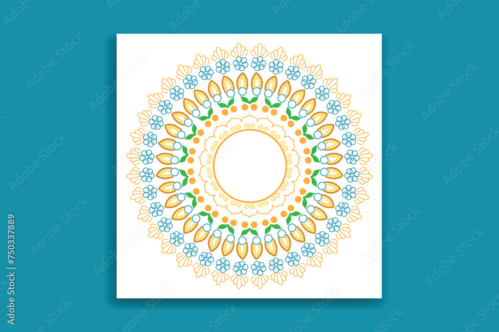 mandala banner design, mandala social media post , traditional mandala ...