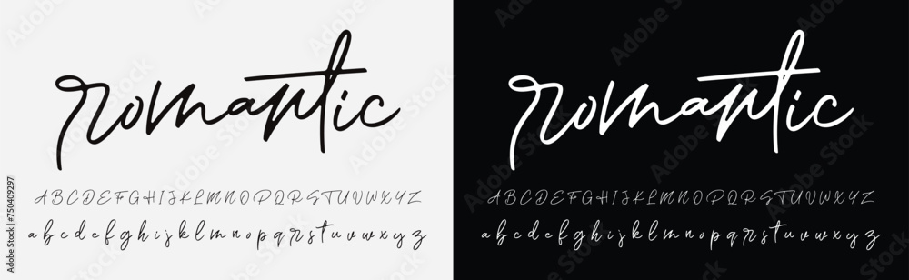 signature Font Calligraphy Logotype Script Brush Font Type Font ...