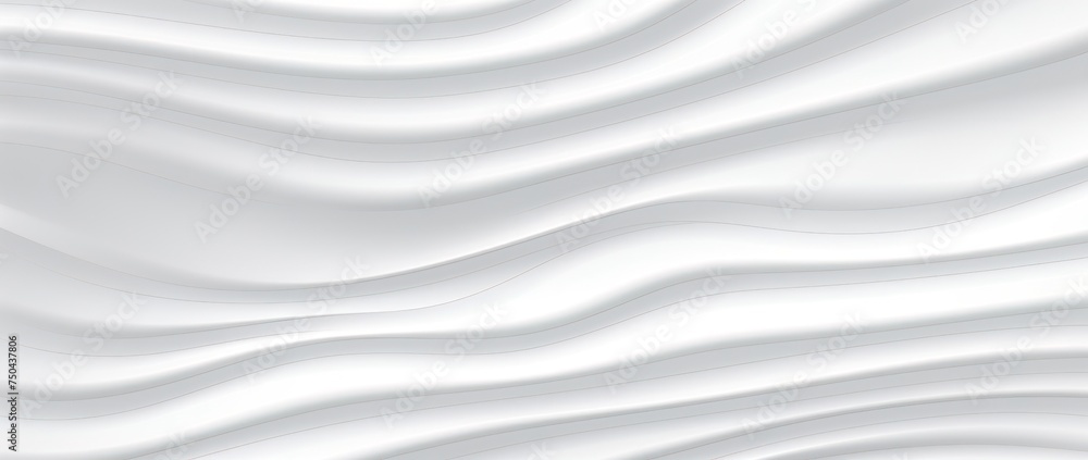 Abstract white and light grey wave modern soft luxury texture with ...