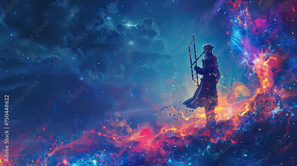 Greeting Card and Banner Design for National Bagpipe Day Background for ...