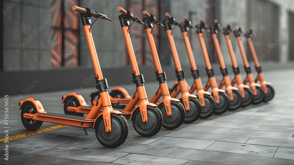 Modern electric scooters transform daily travel for urban commuters ...