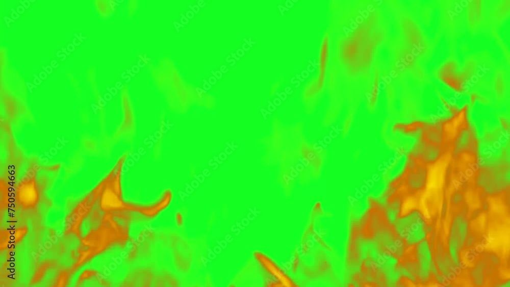 Fire flames that start to burn and covers the surface with fire. Good ...