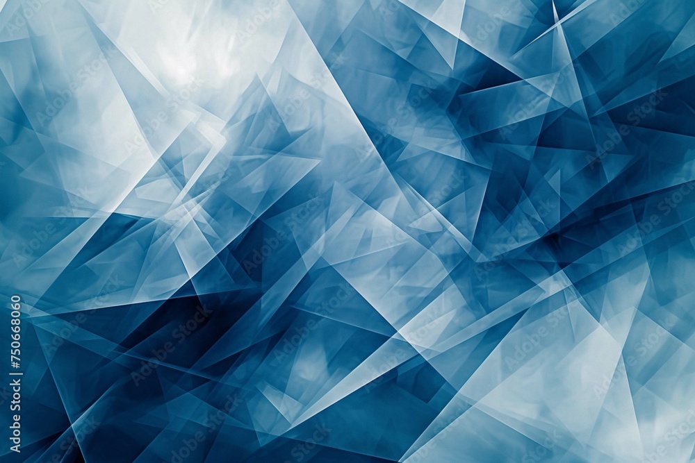 modern abstract blue background design with layers of textured white ...