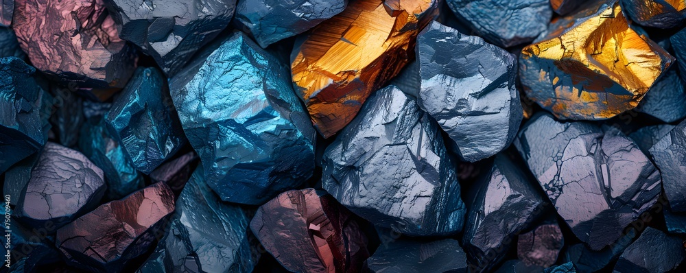 Exploring the Dazzling Metallic Beauty of Nickel Ore Specimens in ...