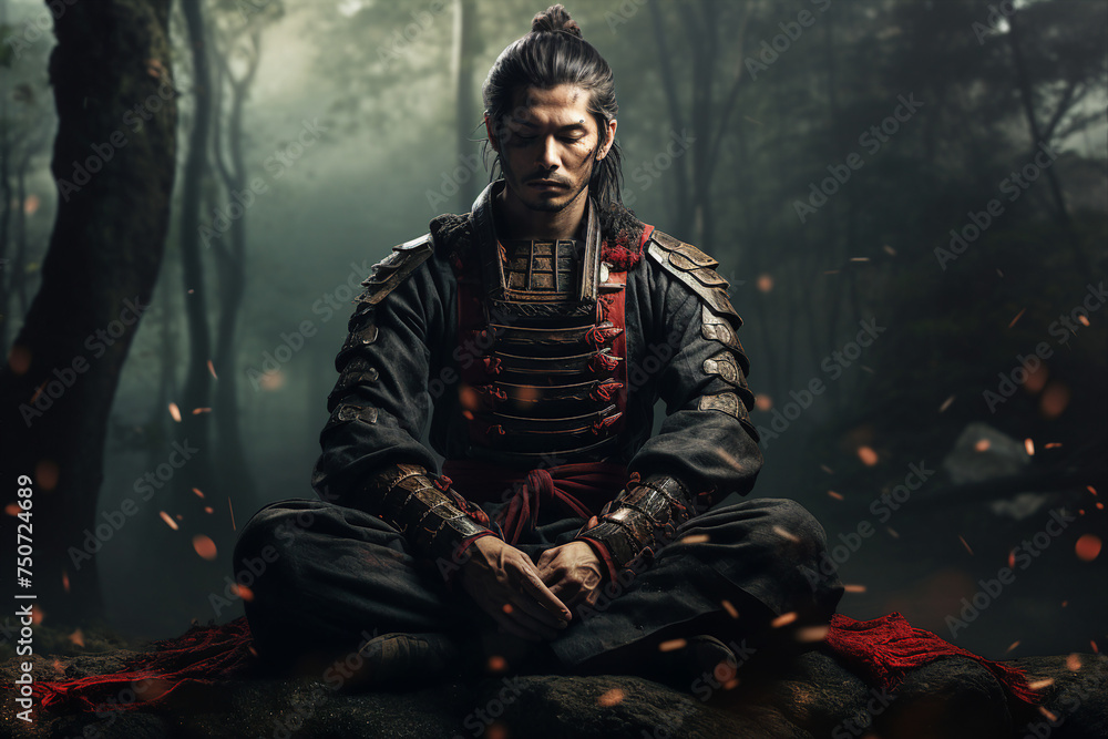 Martial arts skills kung fu attack or self defense made with generative ...