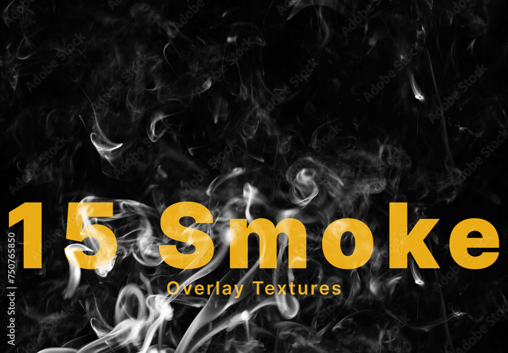 15 Isolated Smoke Steam Texture Overlay Stock Template | Adobe Stock