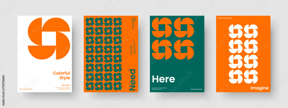 Modern Banner Template. Creative Business Presentation Layout. Isolated ...