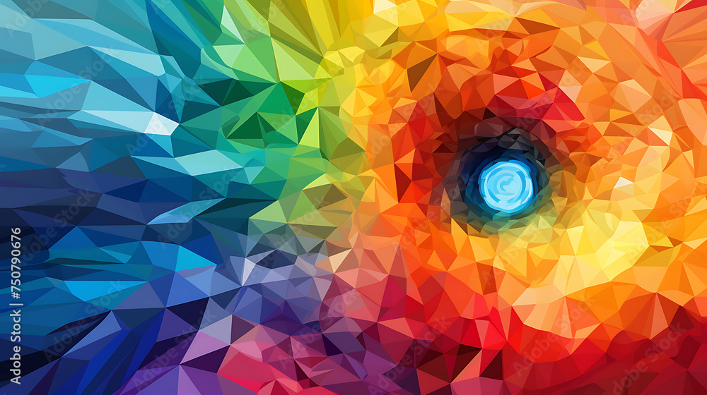A vector representation of color theory in art. Stock Photo | Adobe Stock