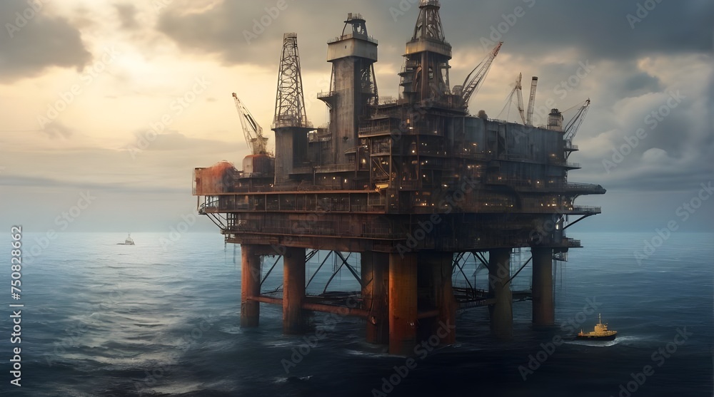 Offshore Oil Platform: Maritime Drilling Operations Discover the ...