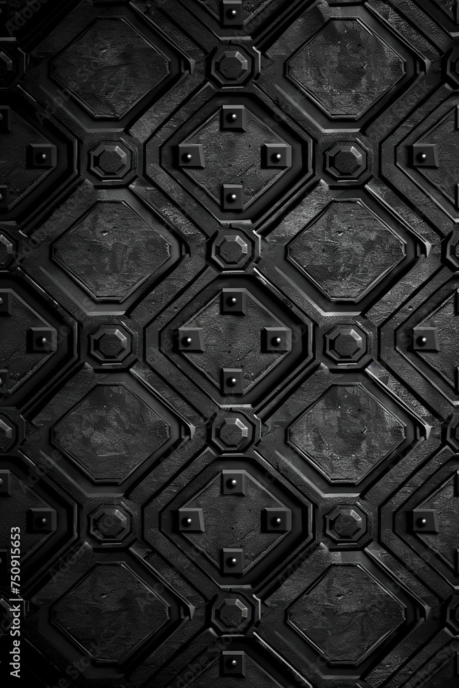 Abstract black design ideal for phone wallpapers, featuring a ...