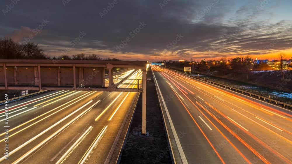 Germany autobahn world-famous as the highway without a speed limit ...