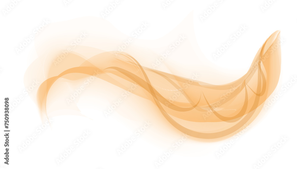 yellow Smoke vector collection, isolated, transparent background. Set ...