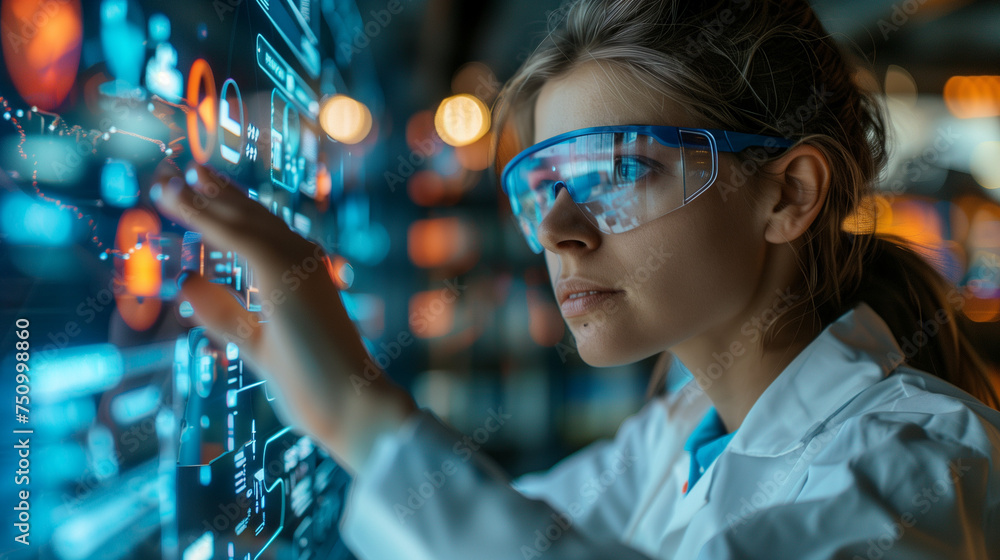 digital transformation concept. system engineering. binary code ...