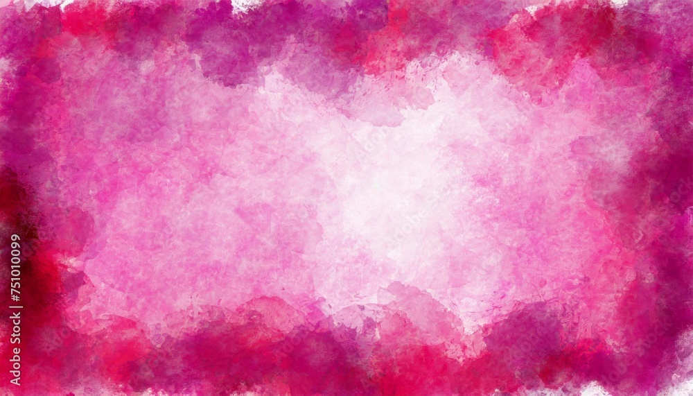 pink watercolor paint background design with colorful purple pink ...