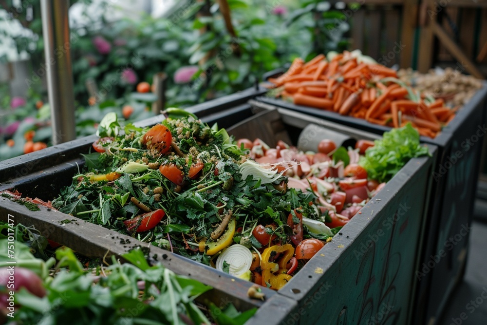 biodegradable organic waste garbage trash management recycling ...