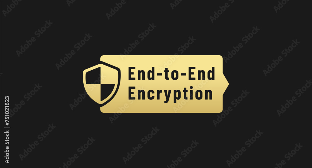 End-to-end logo or end-to-end label vector isolated. End-to-end logo ...