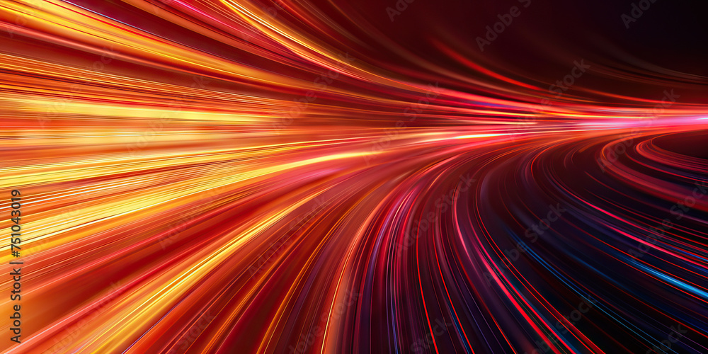 Dynamic motion blur lines background. Energetic movement concept with ...