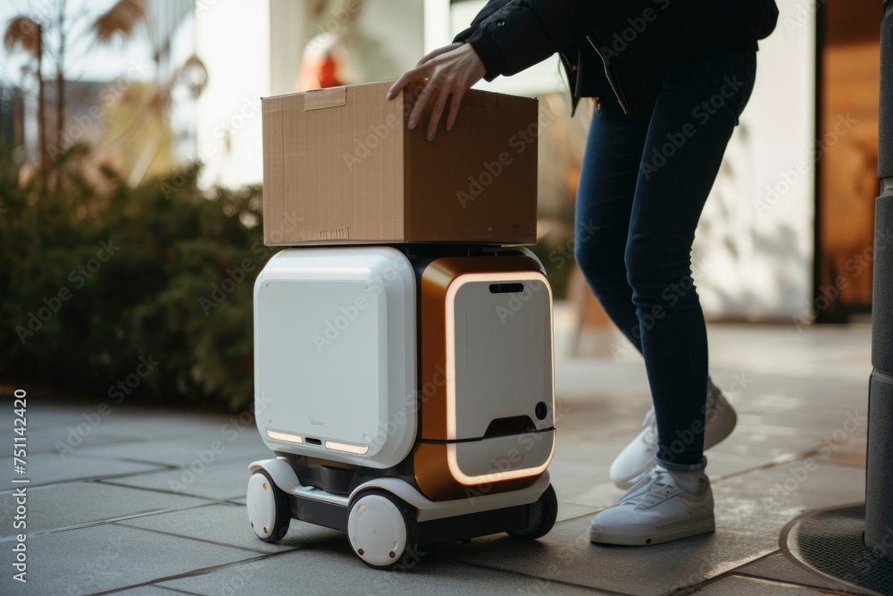 Mini delivery robot: a compact marvel of technological innovation ...