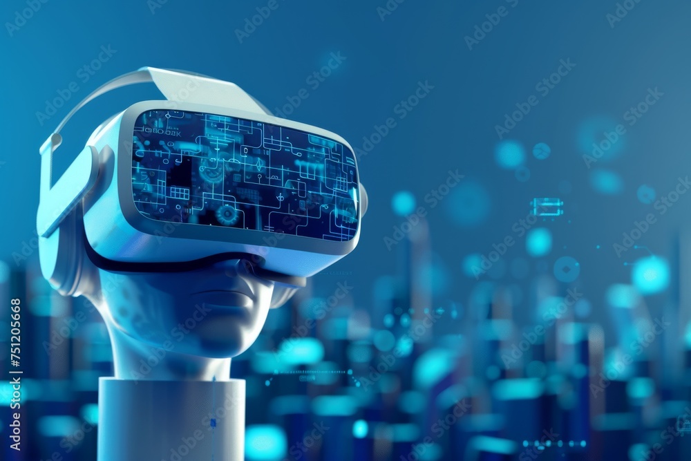 VR Choir workshop Mixed Virtual Reality Goggles for Sight. Augmented ...