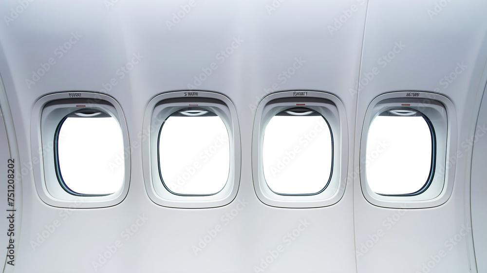 Window of airplane isolated on transparent background Remove png ...