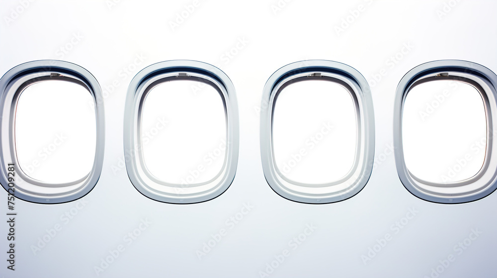 Window of airplane isolated on transparent background Remove png ...