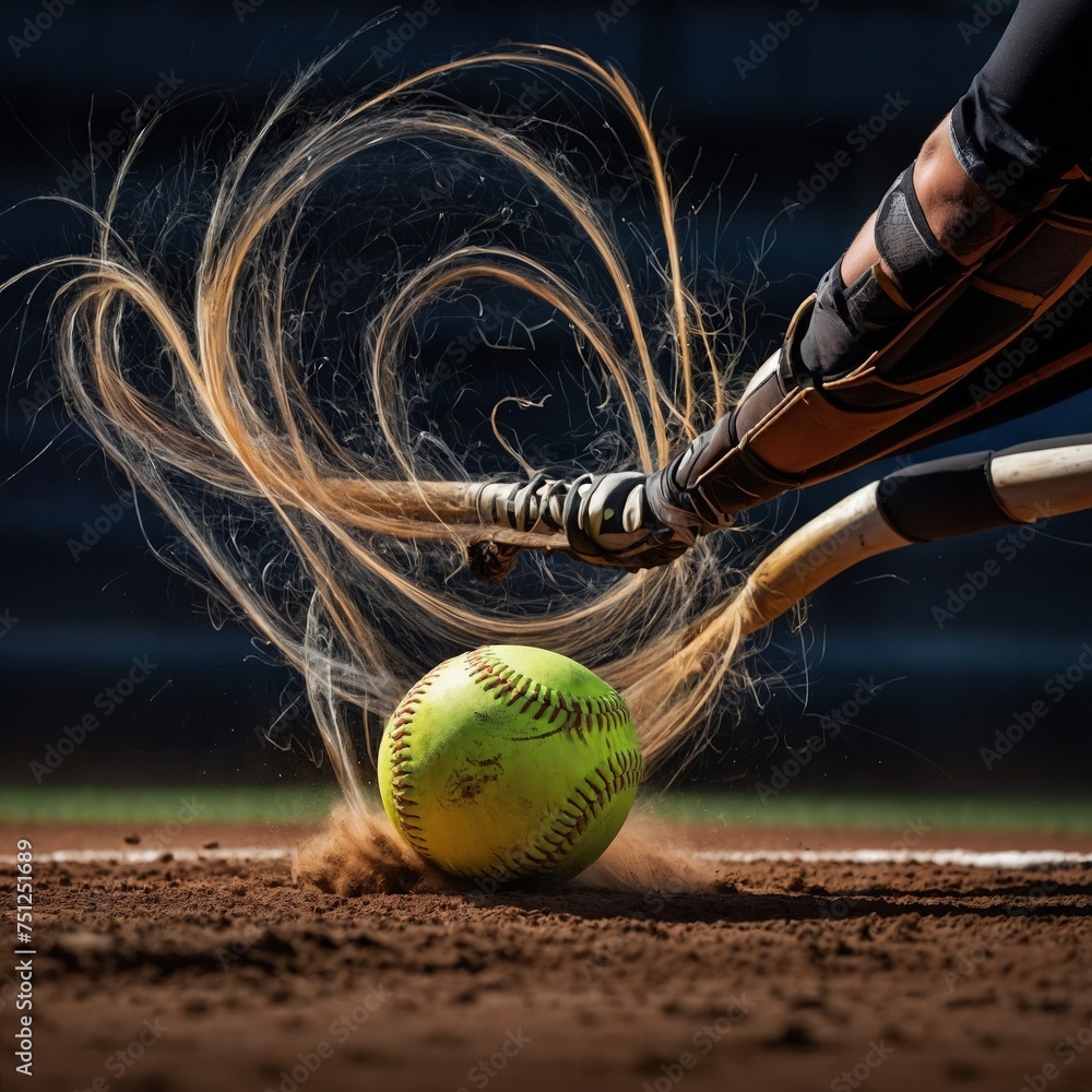 Softball: An Elaborate Illustration and Ultra High-Resolution Softball ...