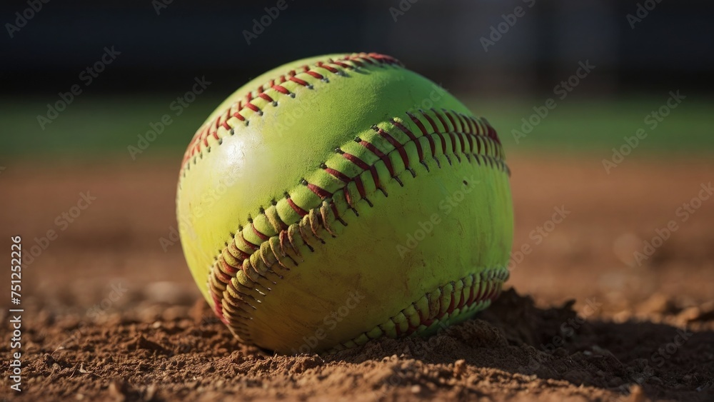 Softball: An Elaborate Illustration and Ultra High-Resolution Softball ...