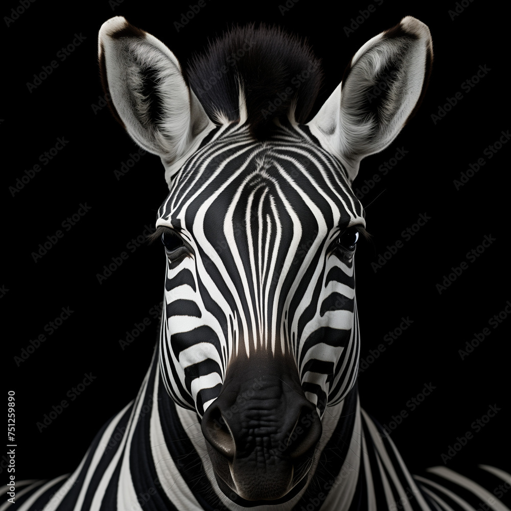zebra, tier, black, weiß, band, dekor, haut, wild, säugetier ...