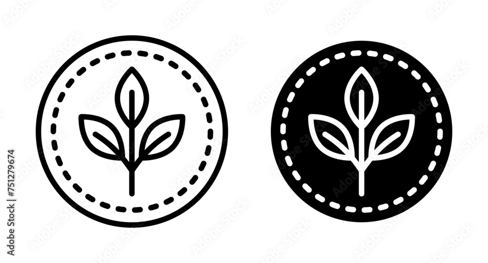 Fibre Icon Set. High Fibre food rich vector symbol in a black filled ...