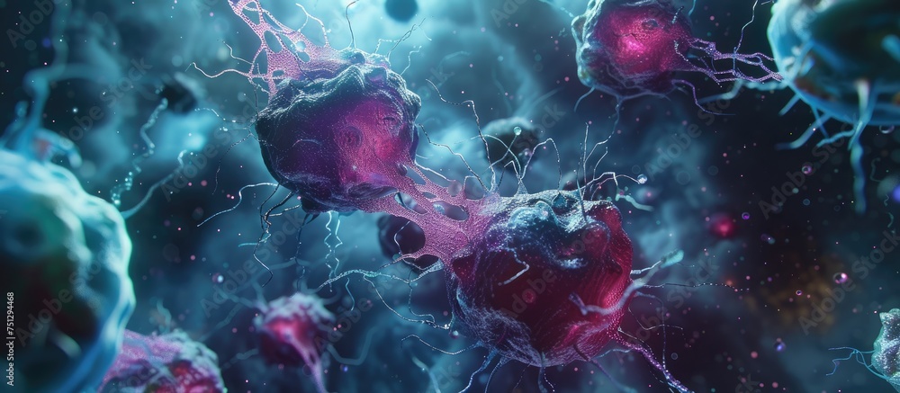 This close-up reveals the intricate details of a cell phone wallpaper ...