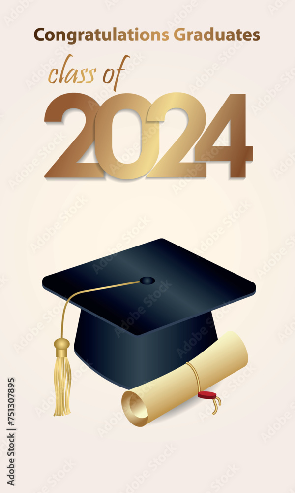 Congratulations on your graduation from school. Class of 2024 ...
