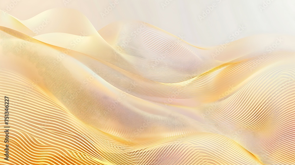 abstract element of graphic design. Minimal geometric shape, light gold ...