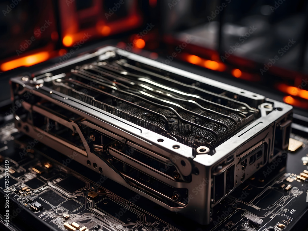 video gaming fast fps graphics card or board hardware for gamers PC or ...