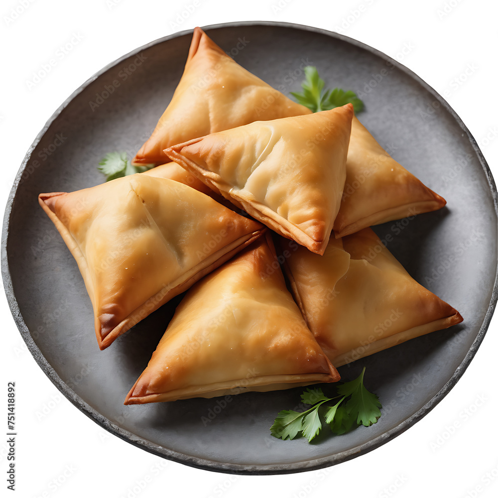 Samosas image isolated on a transparent background PNG photo Stock ...