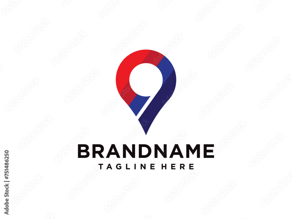 Mark logo, Location icon,Map logo for maps google maps, sign, route ...