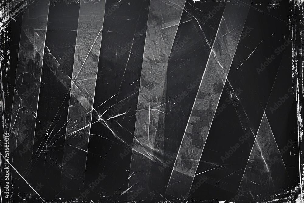 black and grey grunge background texture, enhanced by glitch effects ...