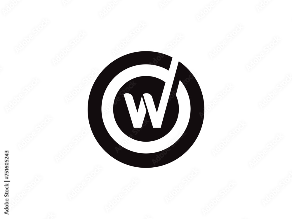 Letter W logo icon design template elements. w logo design inspiration ...