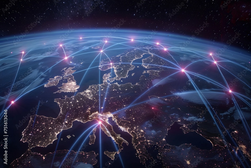 Internet in the Sky visualizes a world connected by high speed ...