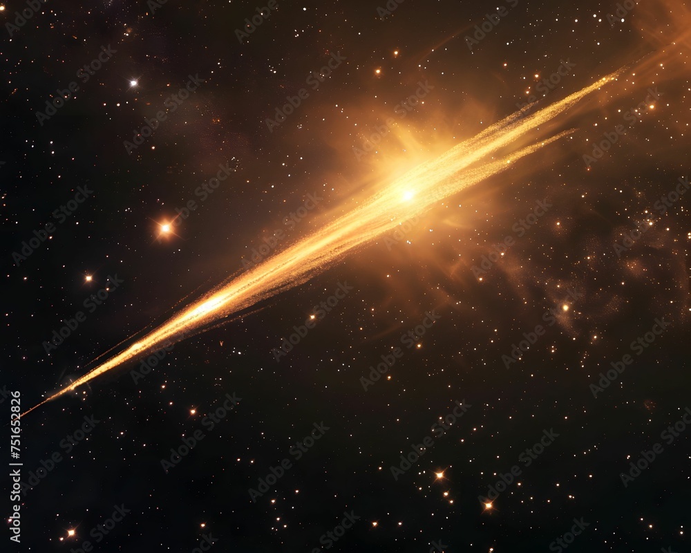 A satellite captures the birth of a star a rare cosmic event witnessed ...