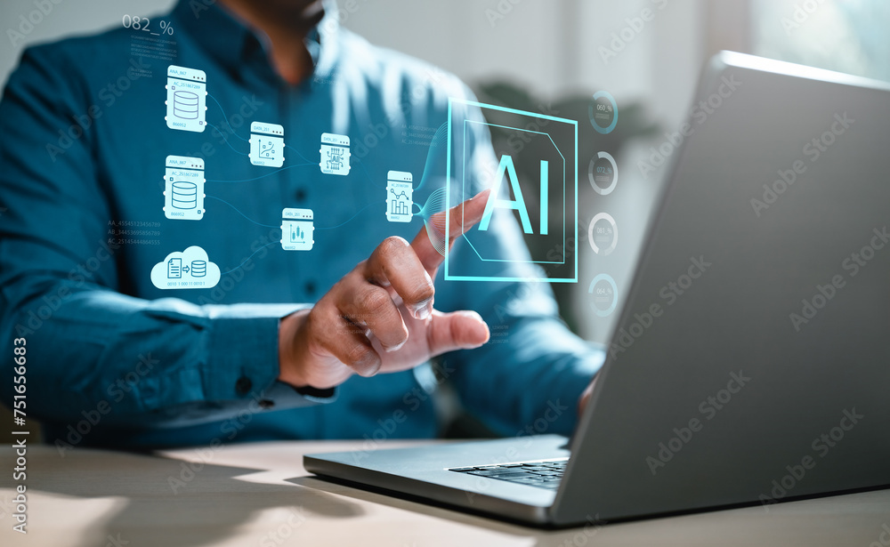 ai, database, digital, information, network, technology, graph ...