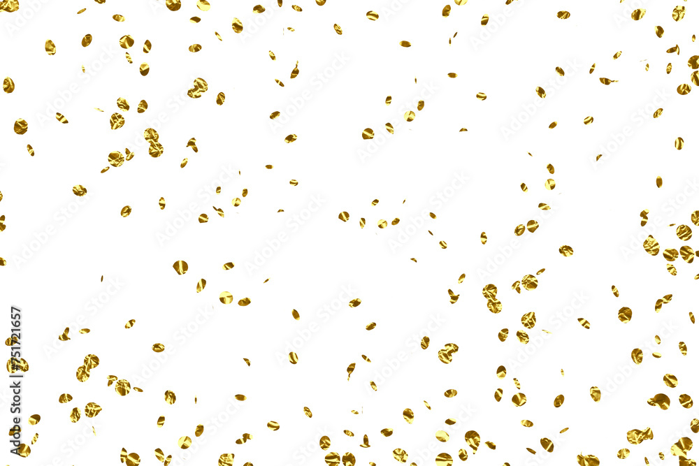 Confetti gold color png, Birthday holiday wedding, glitter dust ...