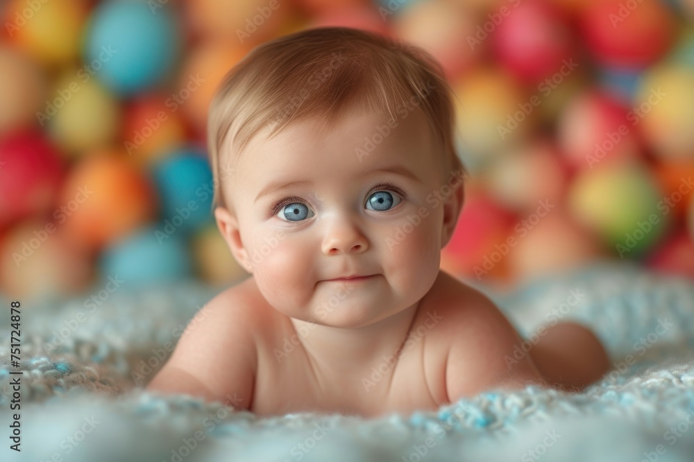 Exploring the stages of infant development, these images capture the ...