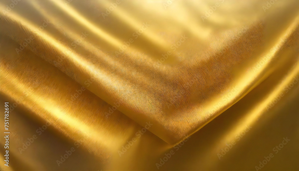 金色の生地。金のクロス。高級感のある生地。金のテクスチャー。golden fabric. gold cross. Luxurious ...