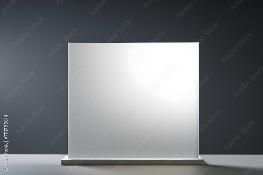The Mysterious Simplicity: Minimalist Snapshot Of A Blank Screen ...
